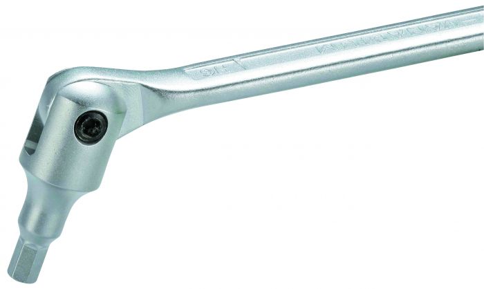 Double ended flex hex wrench H12xH14